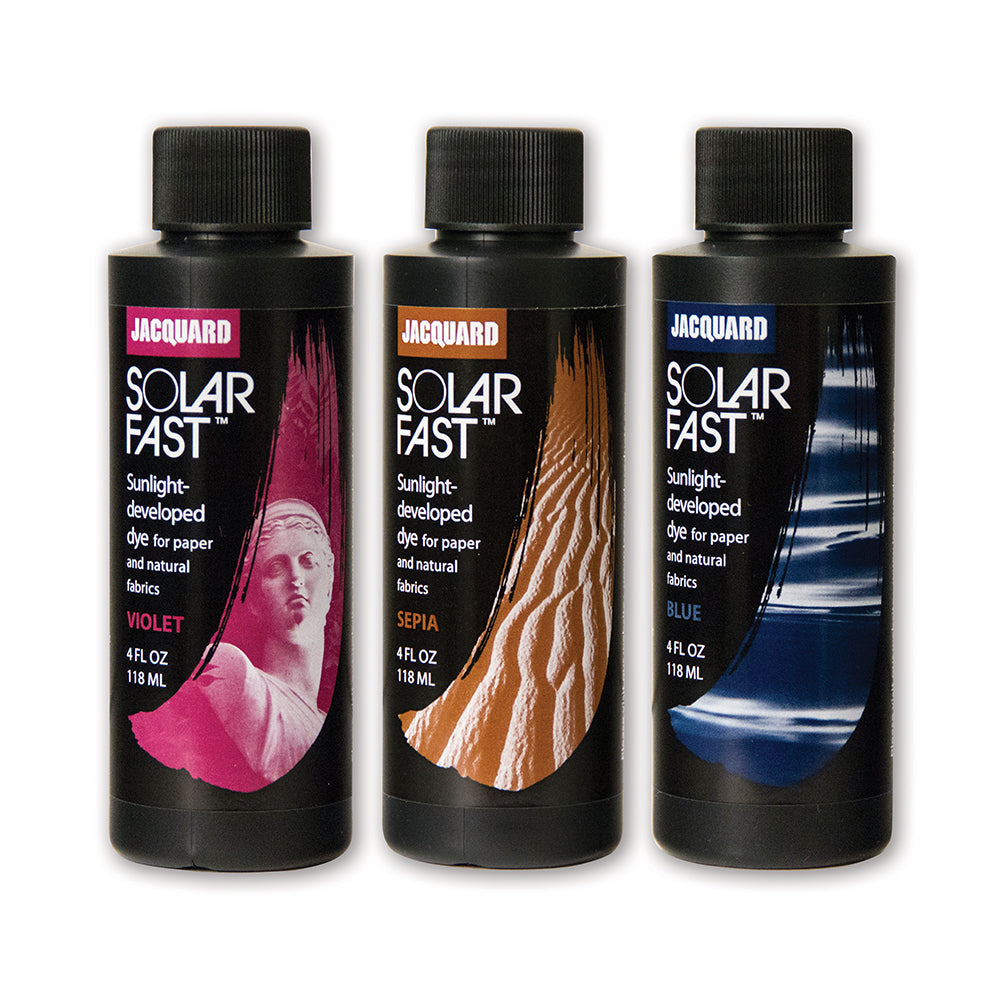 Jacquard SolarFast dažai saulės atspaudams gaminti, įvairių spalvų ...