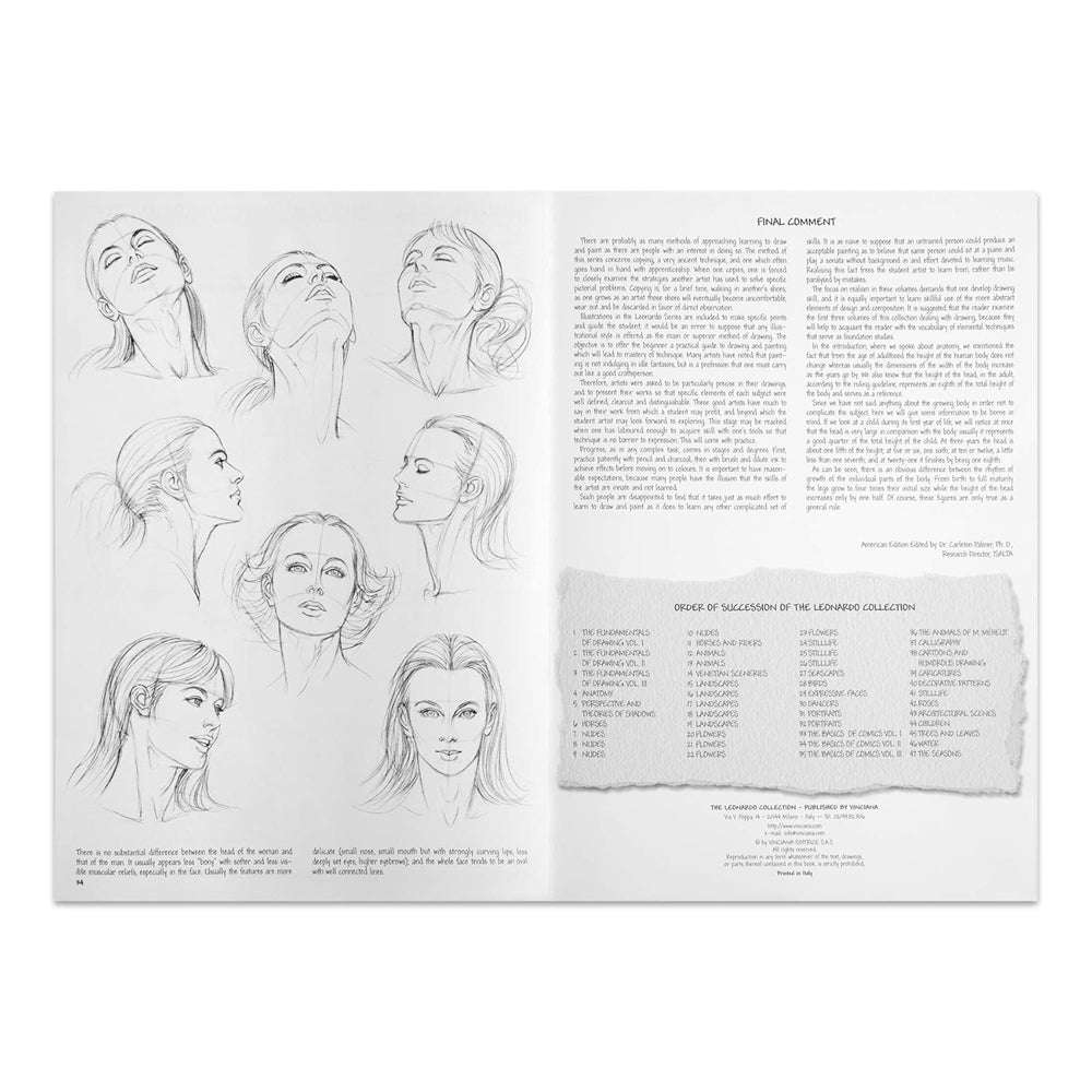 Leonardo Collection Drawing Learning Book - The Fundamentals Of Drawin ...